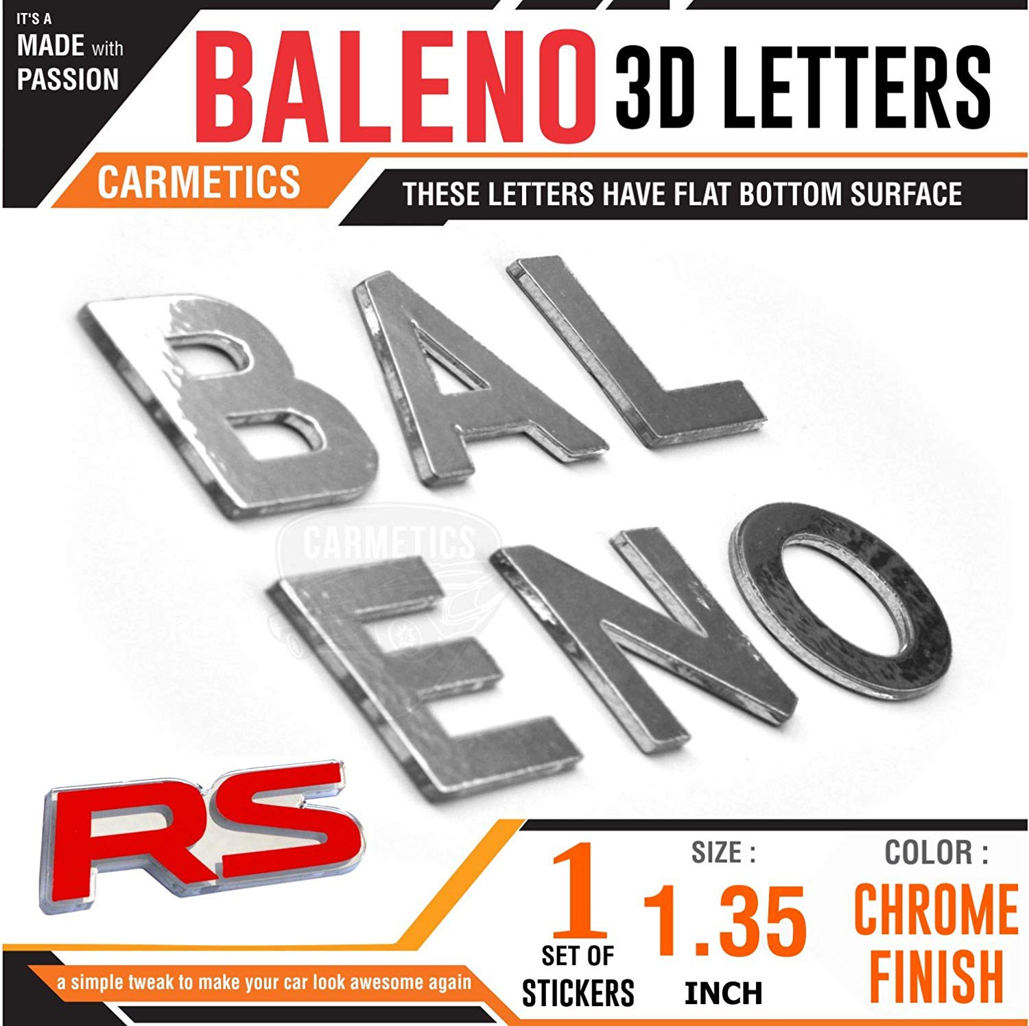 Buy BAleno logo with best quality at Makemygaadi